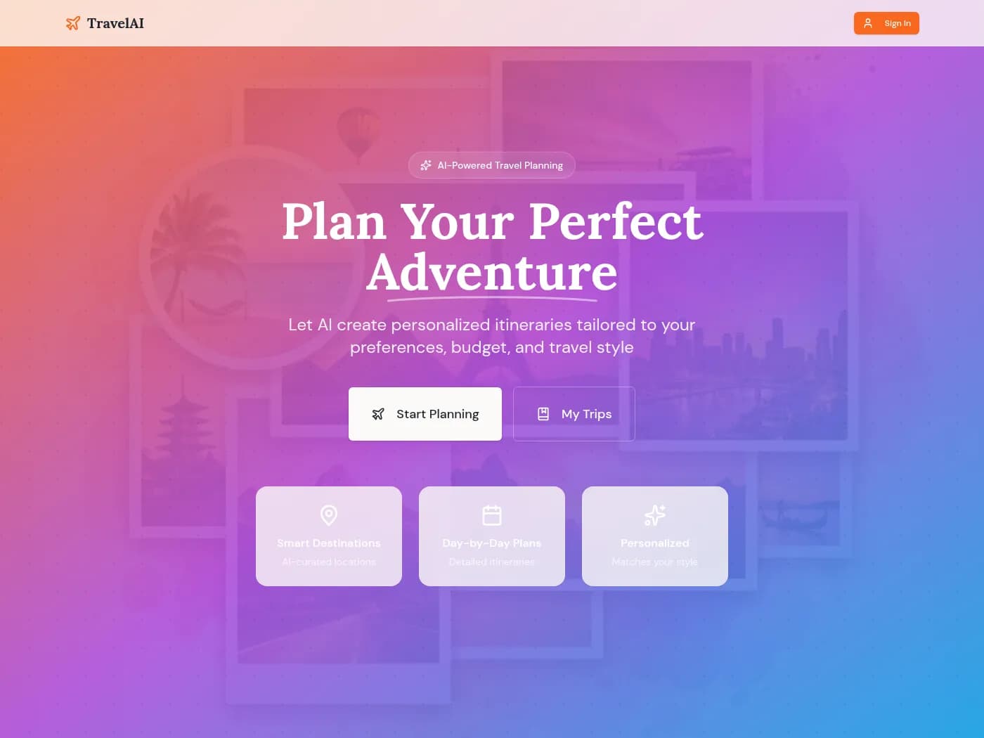 AI-Powered Smart Personalized Travel Planner