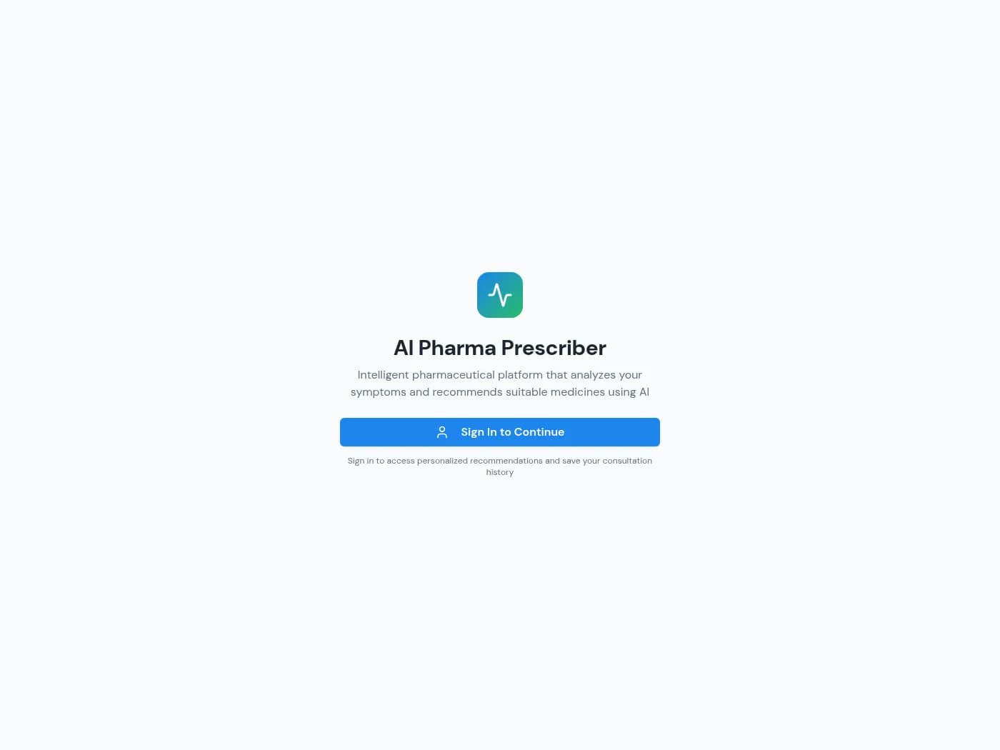 AI Pharma Prescriber