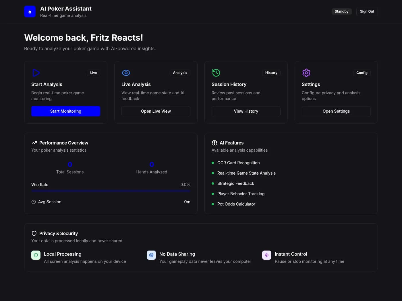 AI Poker Assistant: Real-Time Game Analyzer & Feedback Tool