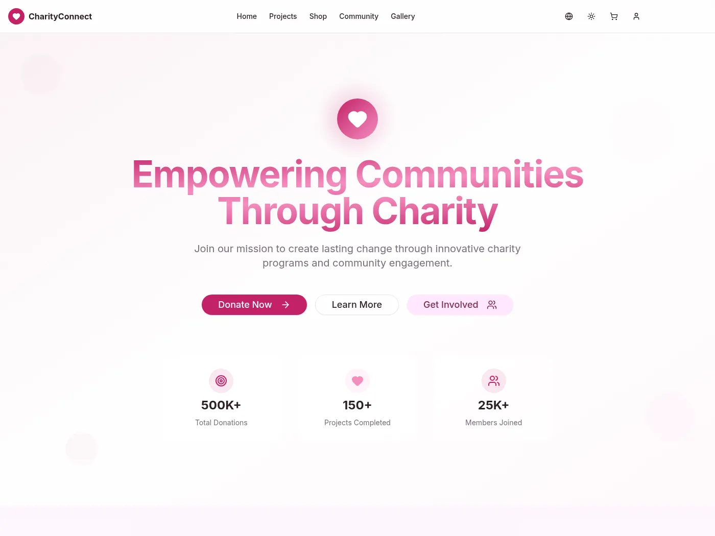 AI-Powered Charity & Community Platform