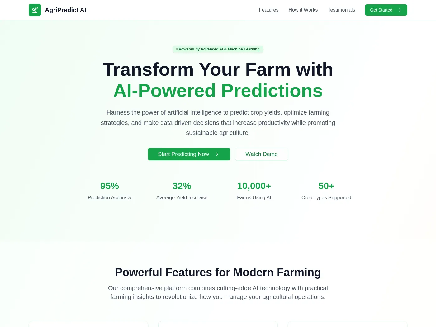 AI-Powered Crop Yield Prediction and Optimization