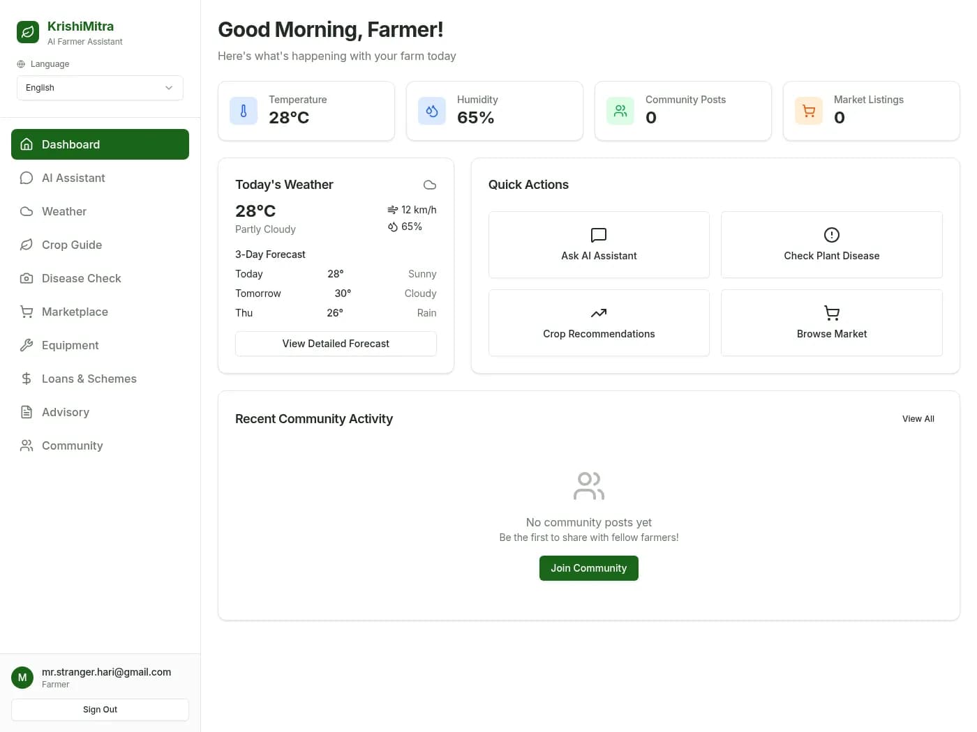 AI-Powered Farmer Assistant for South Indian Farmers