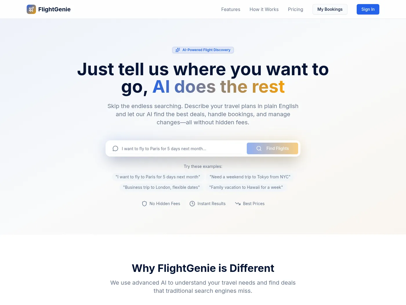 AI-Powered Flight Booking Assistant