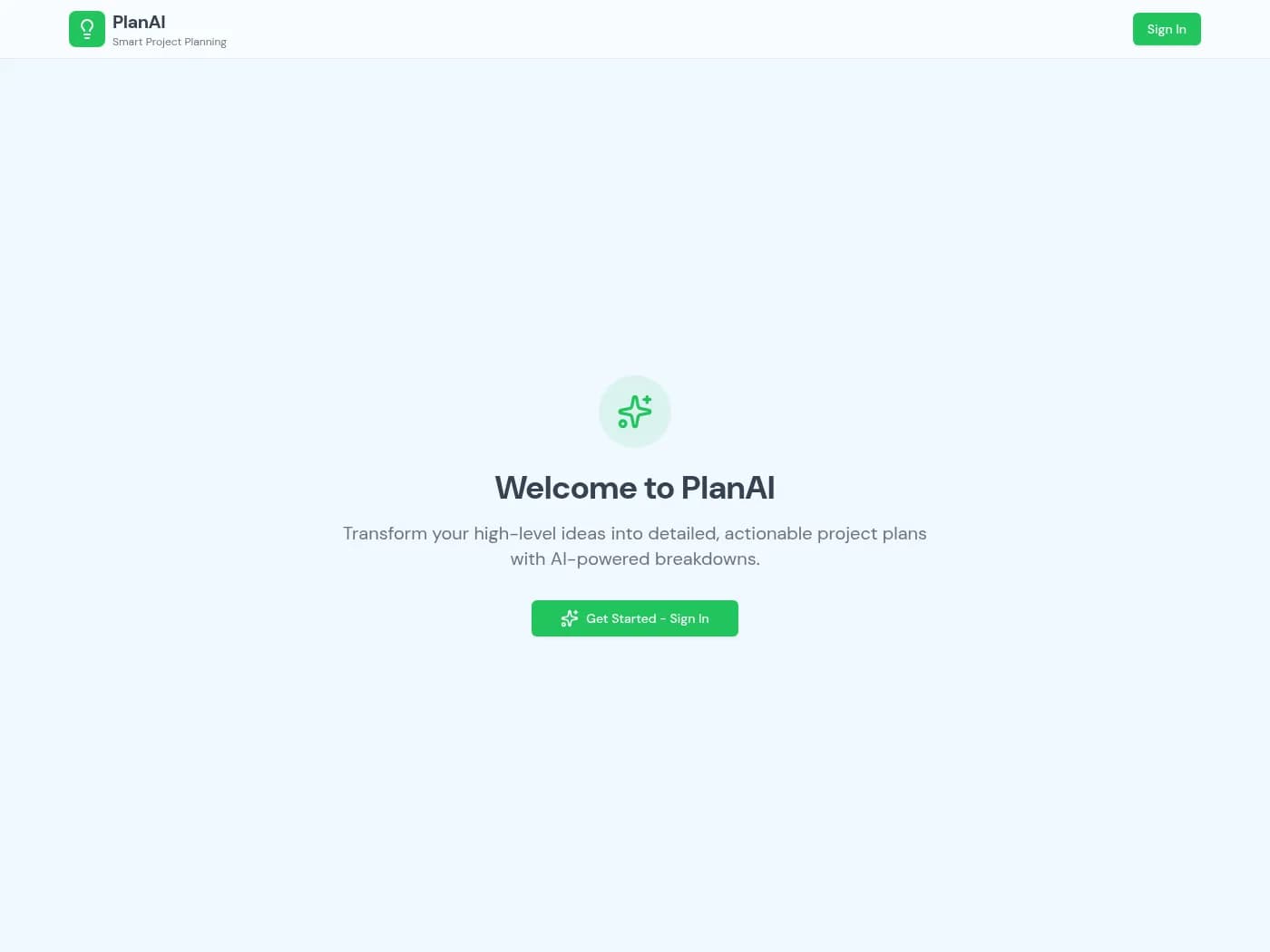 AI-Powered Project Planning Assistant