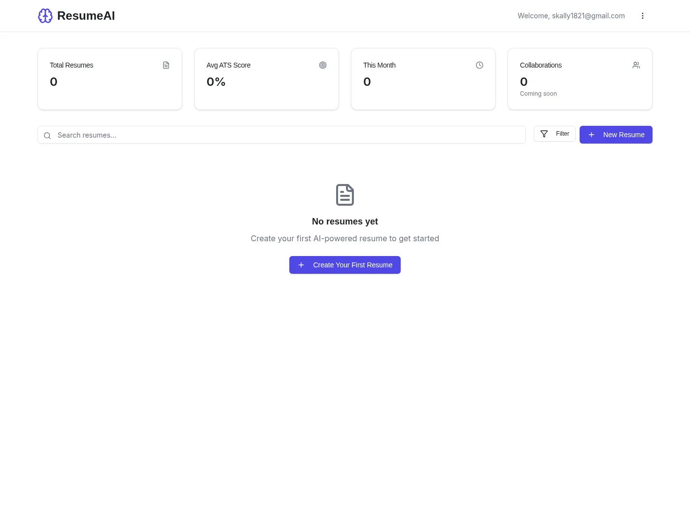 AI-Powered Resume Builder with Dynamic Skill Suggestions & ATS-Ready Personalization