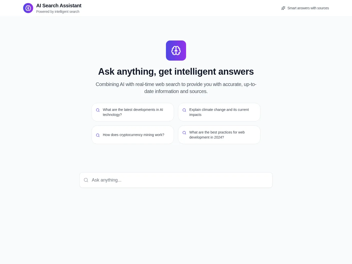 AI-Powered Assistant with Advanced Search Engine Capabilities