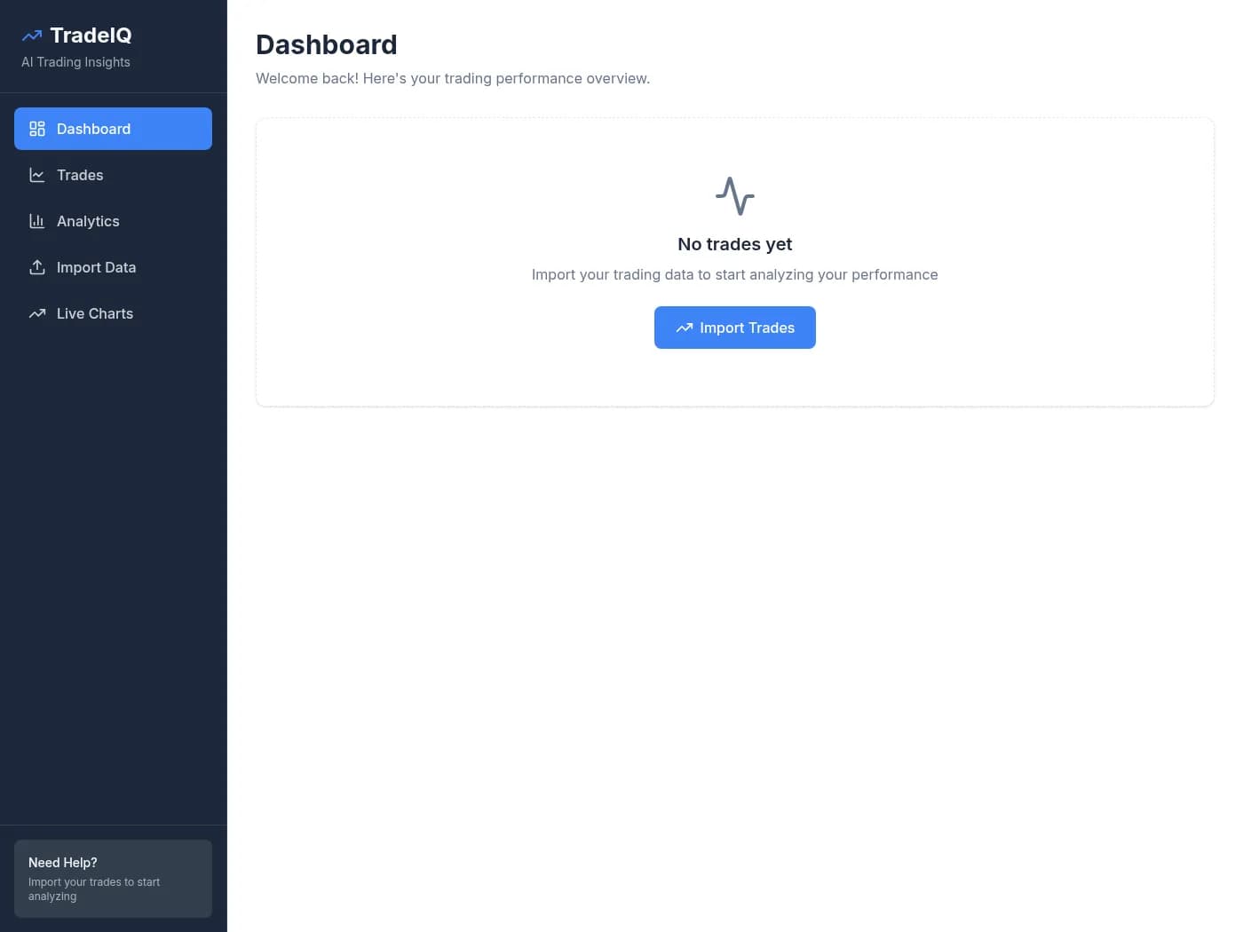 AI-Powered Trade Insights Platform