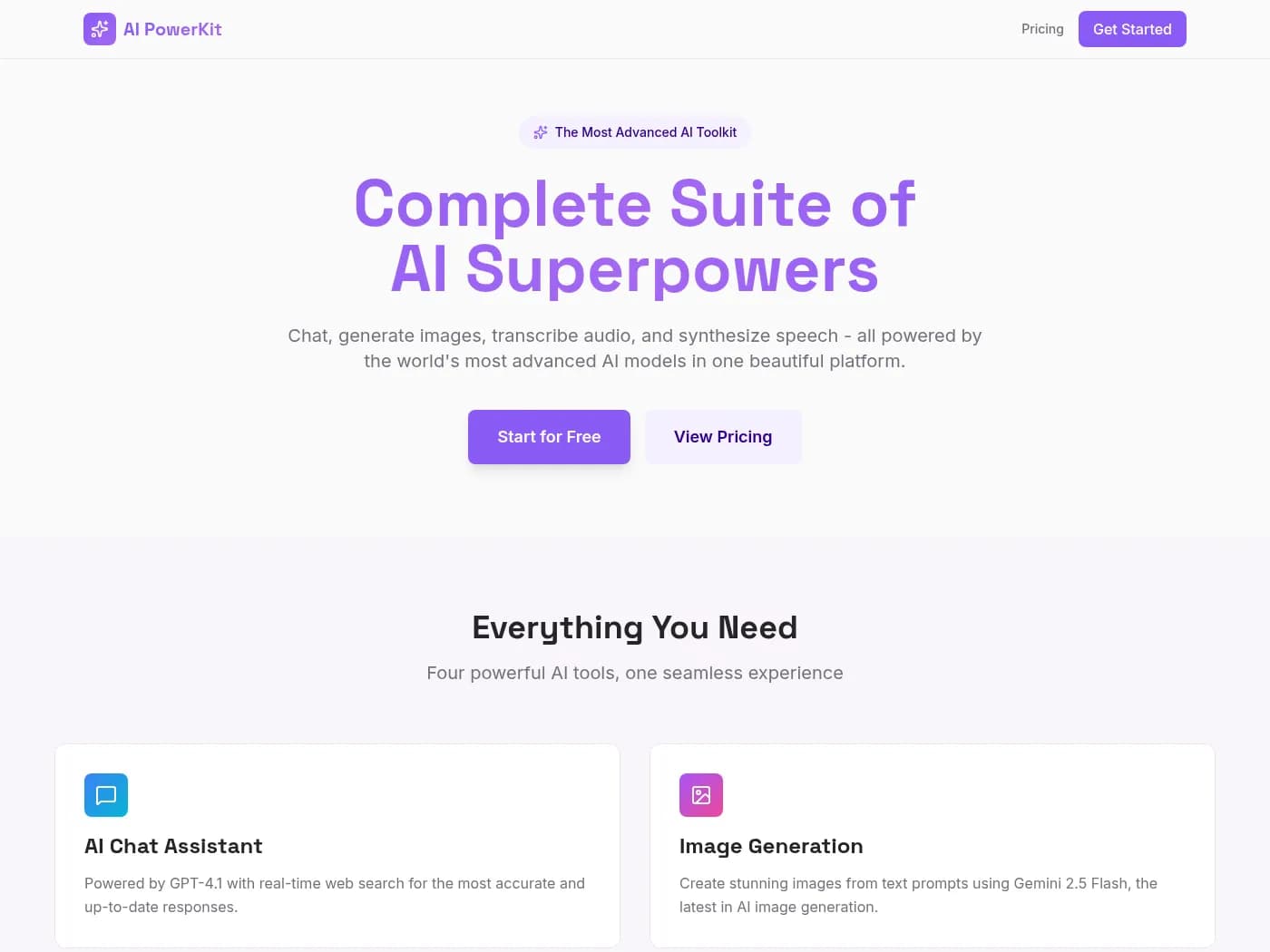 AI PowerKit: Complete Suite of Advanced AI Tools