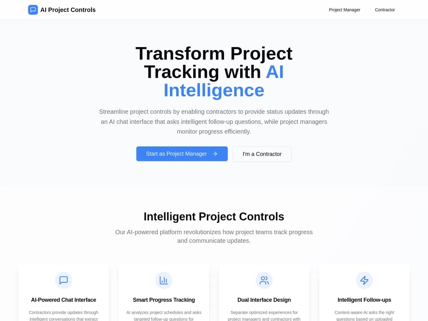 AI Project Controls Agent