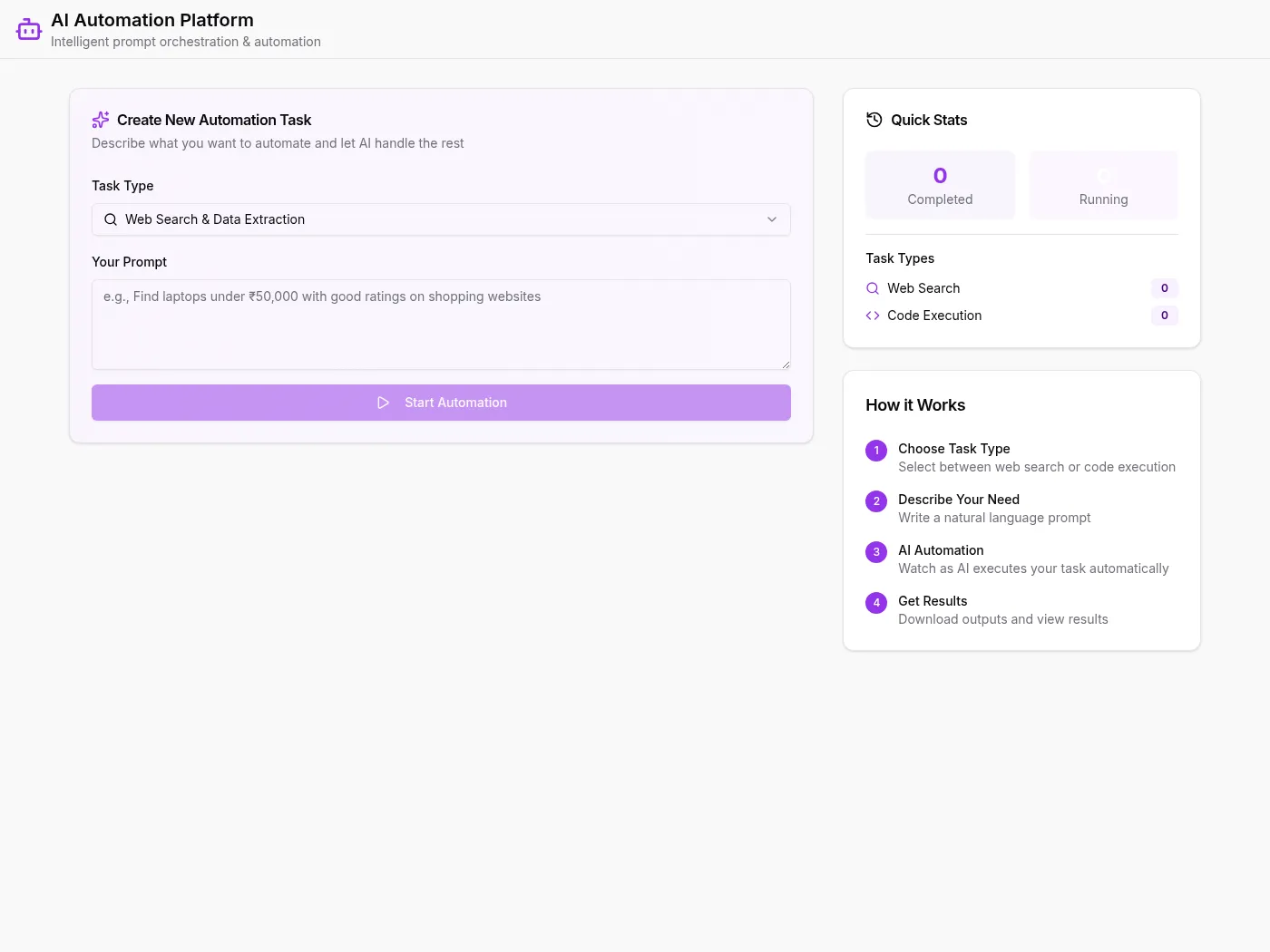 AI Prompt Orchestration & Automation Platform