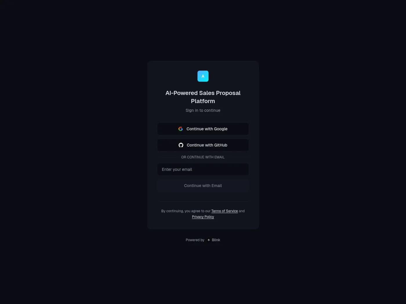 AI-Powered Sales Proposal Platform