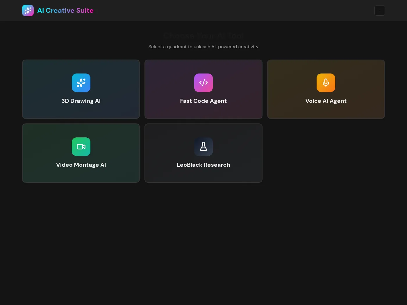 AI Creative Suite with Quadrant Tools Inspired by TikTok