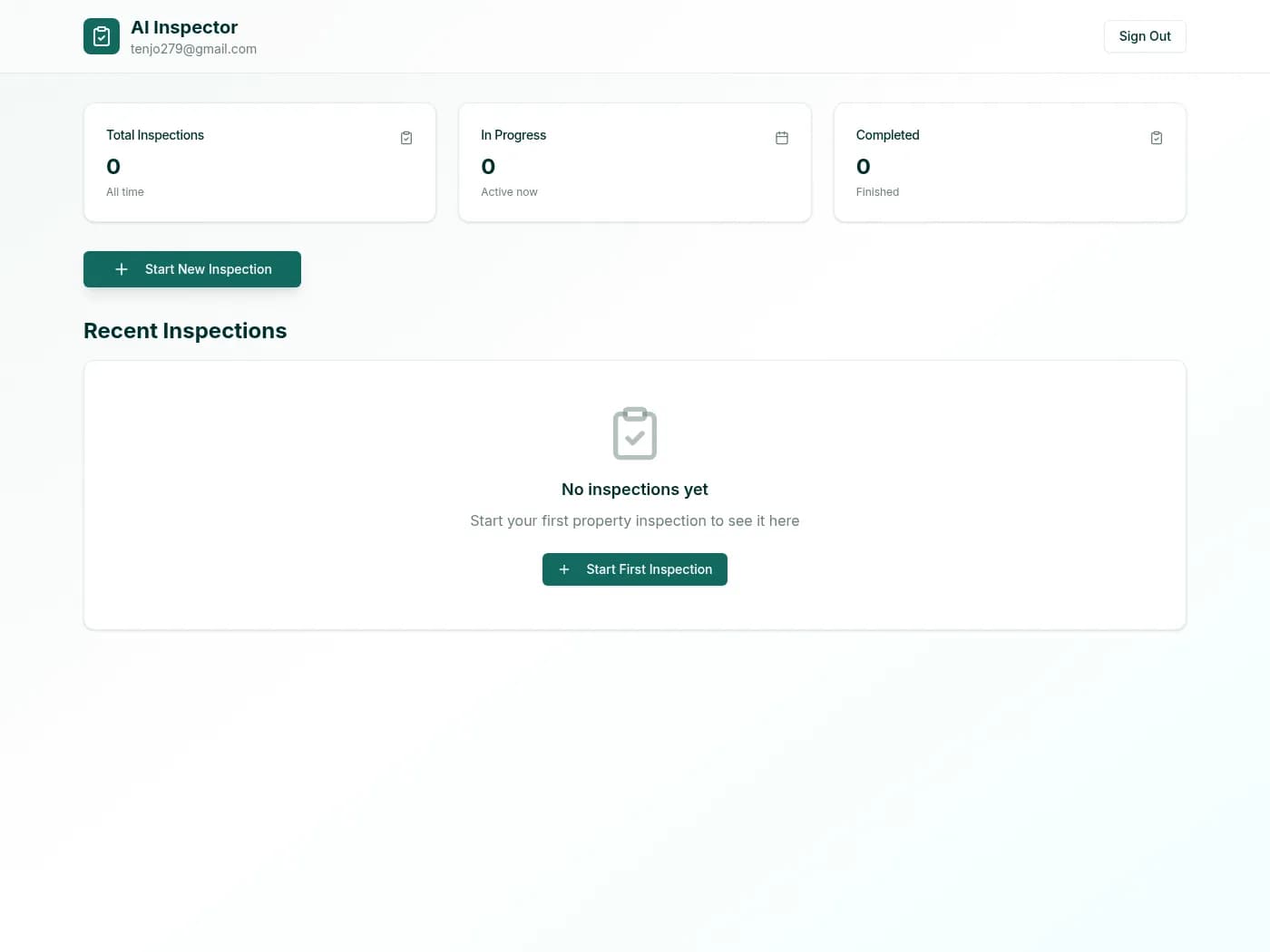 AI-Powered Real Estate Inspection App