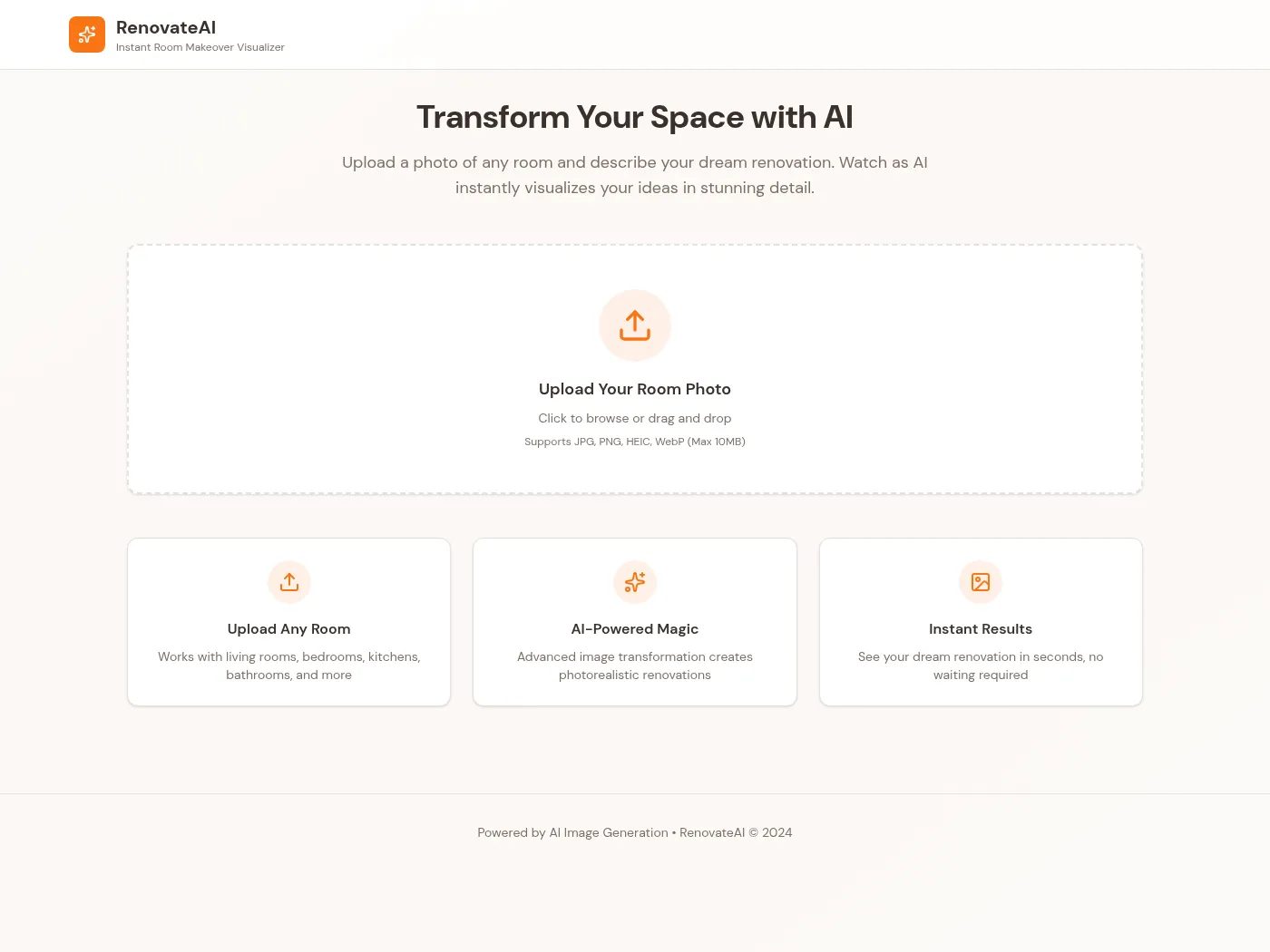 RenovateAI: Instant Room Makeover Visualizer