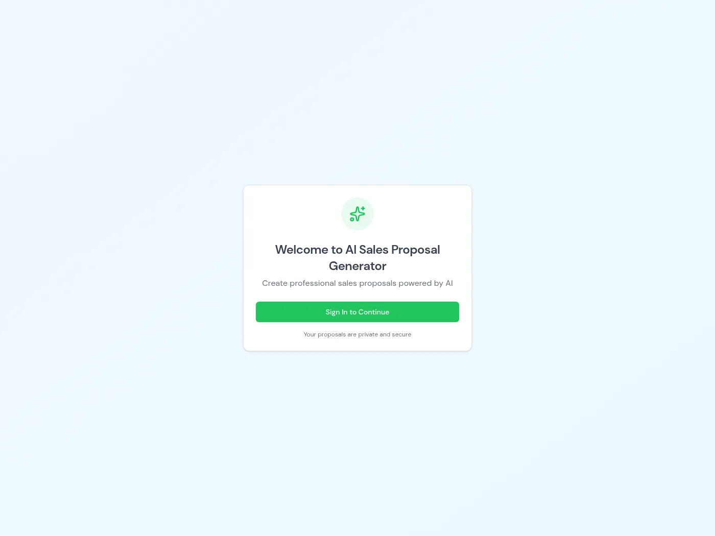 AI-Powered Dynamic Sales Proposal Generator
