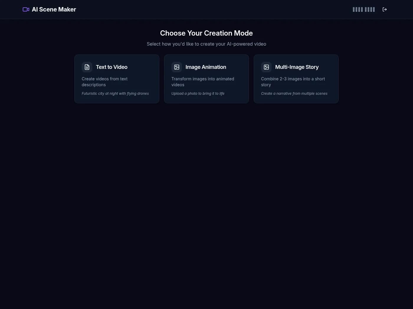 AI Scene Maker: Effortless Video Creation from Text and Images