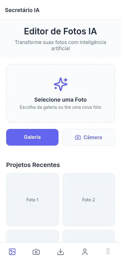 Personal AI Secretary for Video & Photo Editing in Brazilian Portuguese
