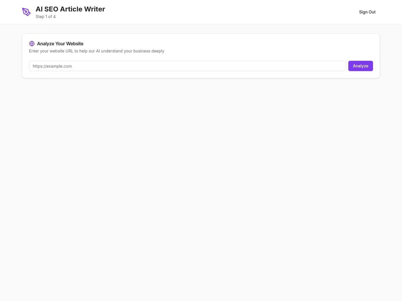 AI-Driven SEO Article Writer & Business Analyzer