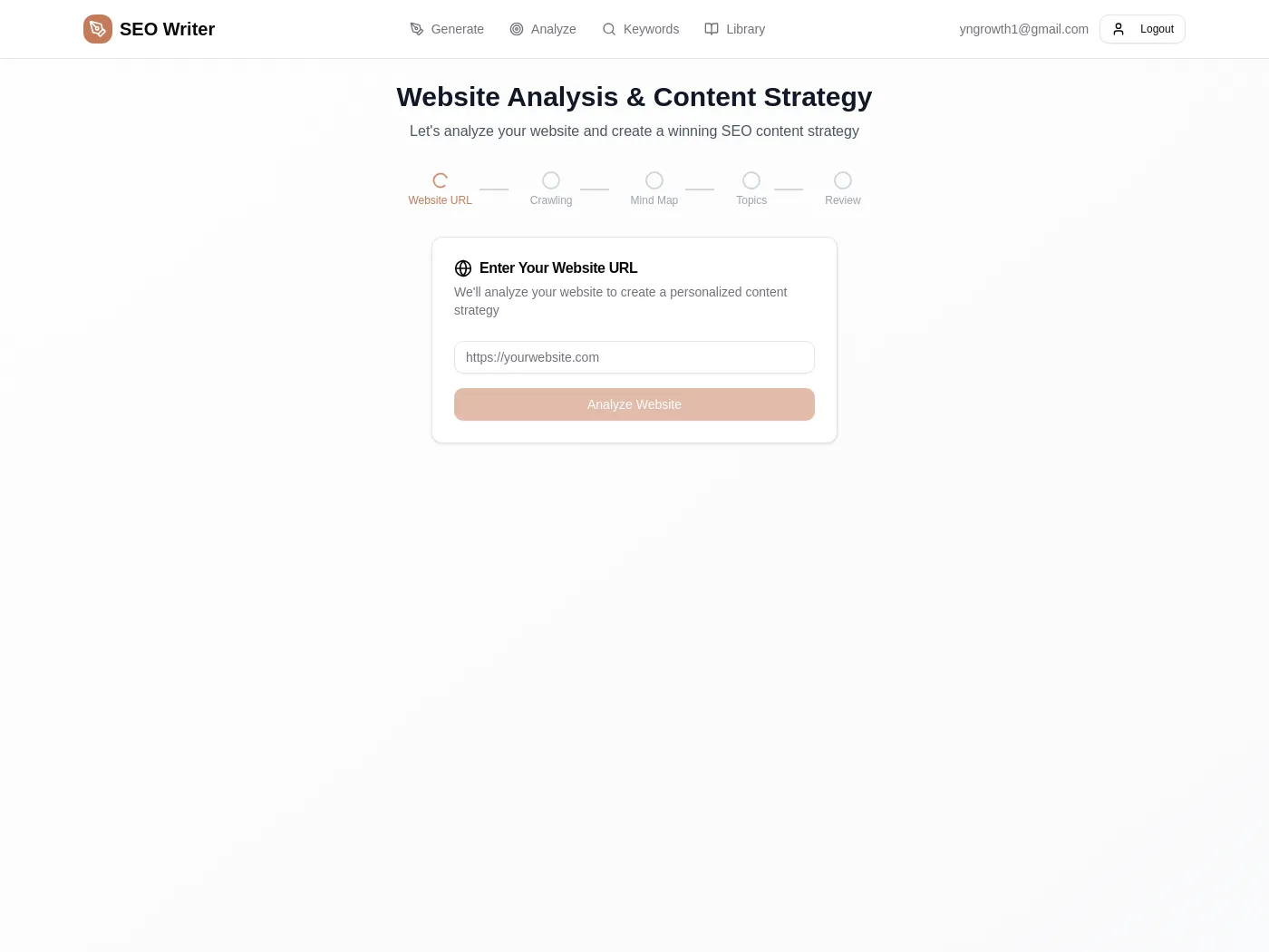 AI SEO Content Writing Tool