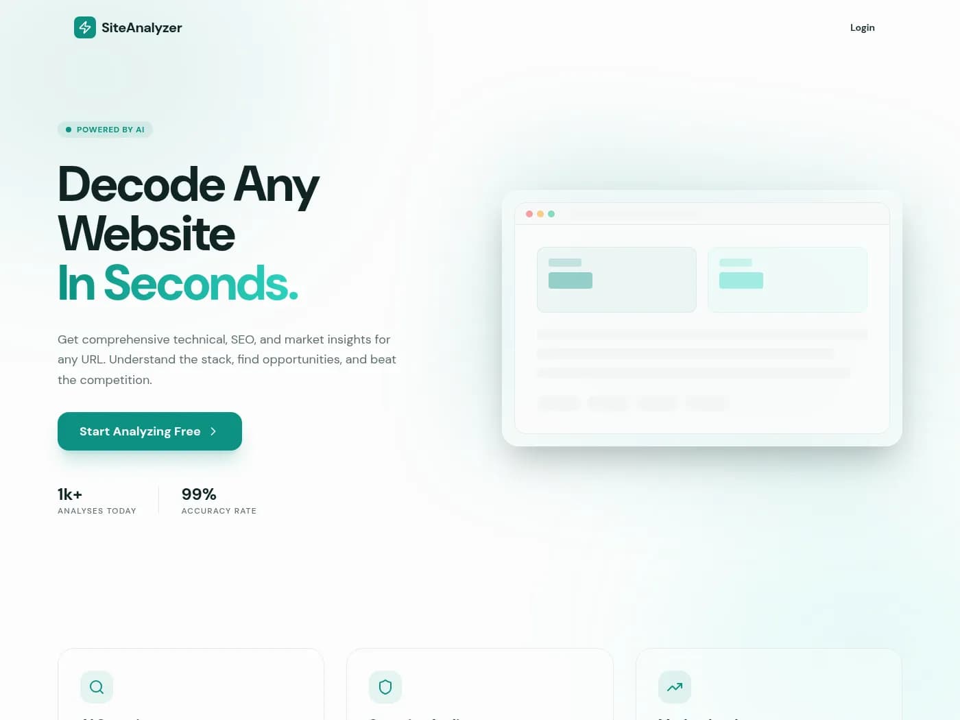 AI Site Analyzer & Viewer