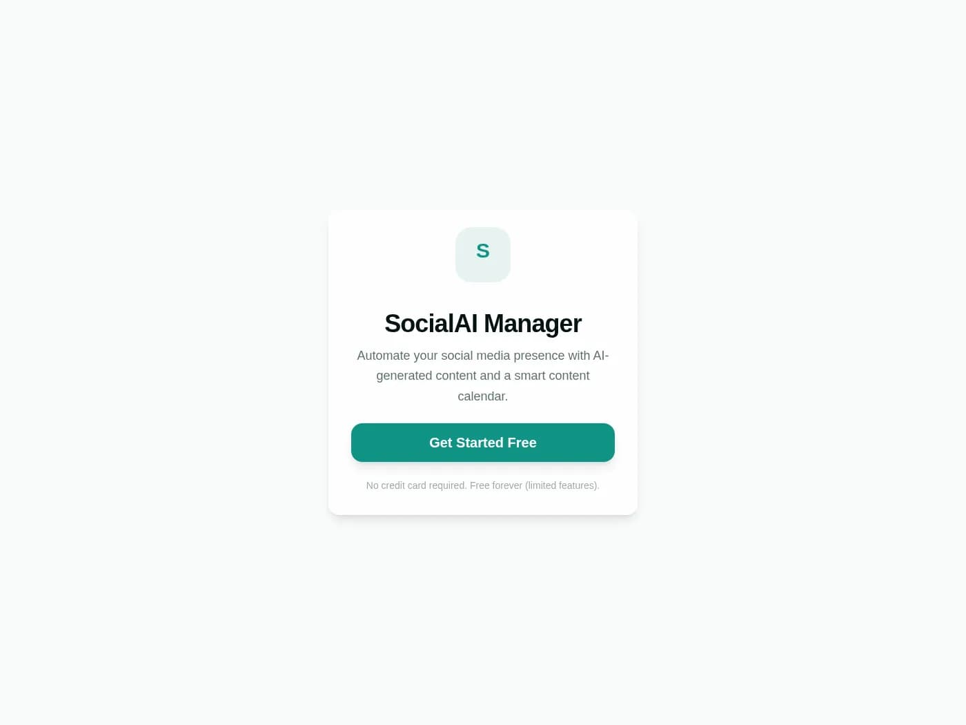 AI Social Media Manager