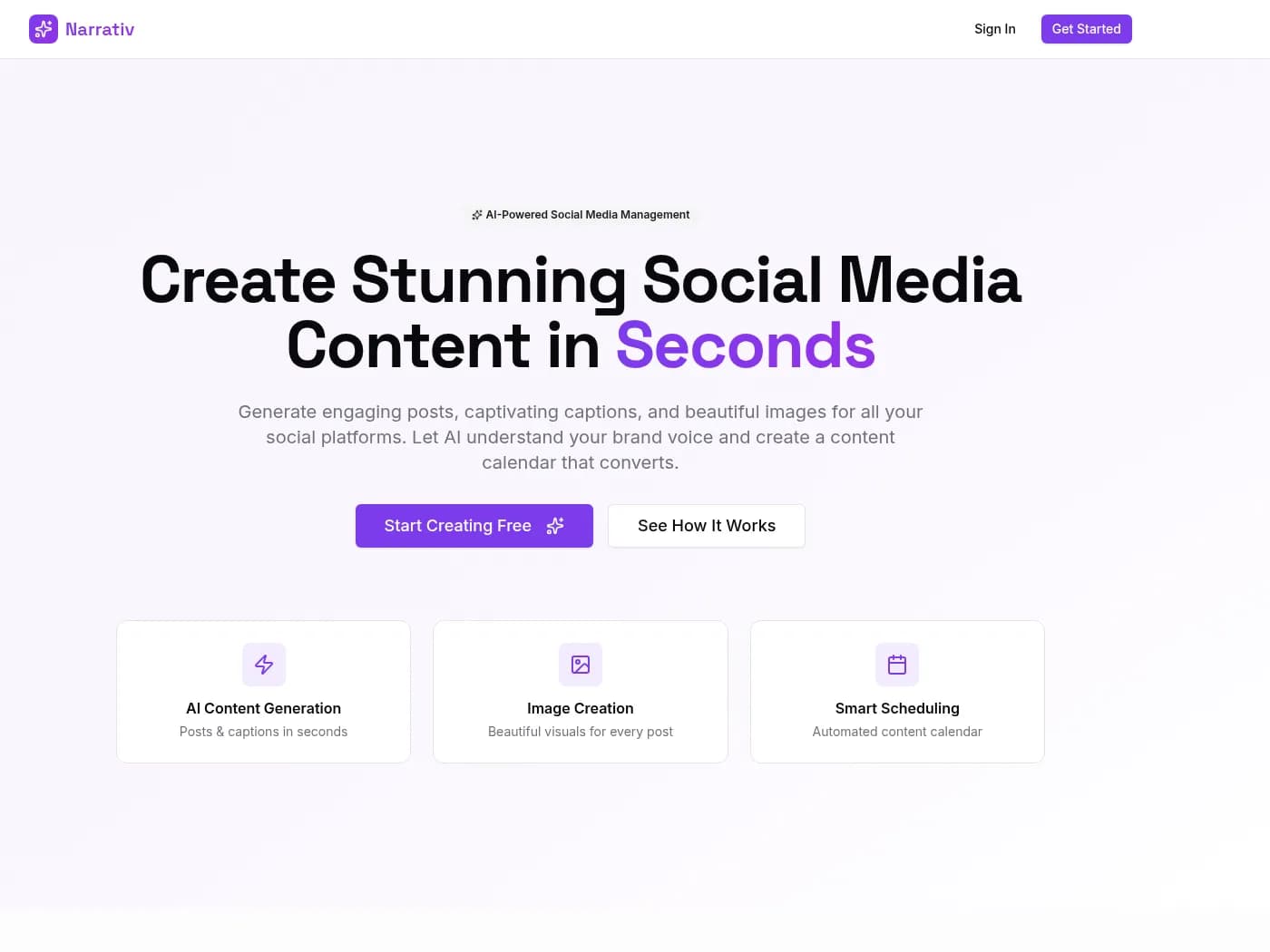 AI Social Media Manager SaaS