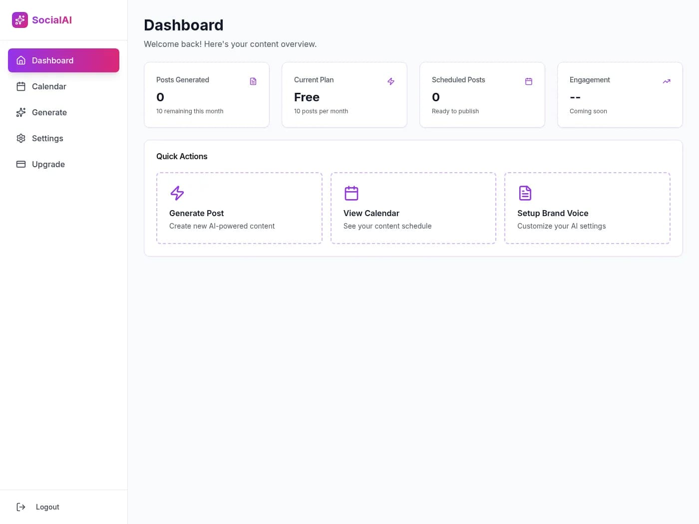 AI Social Media Manager for Businesses