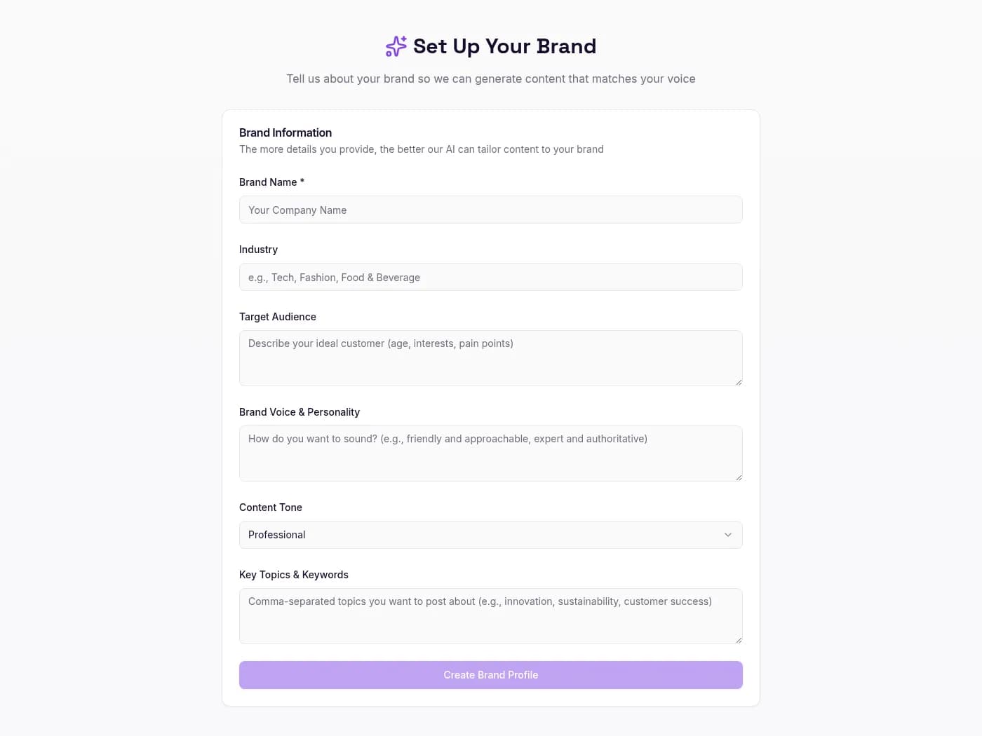 AI Social Media Manager SaaS