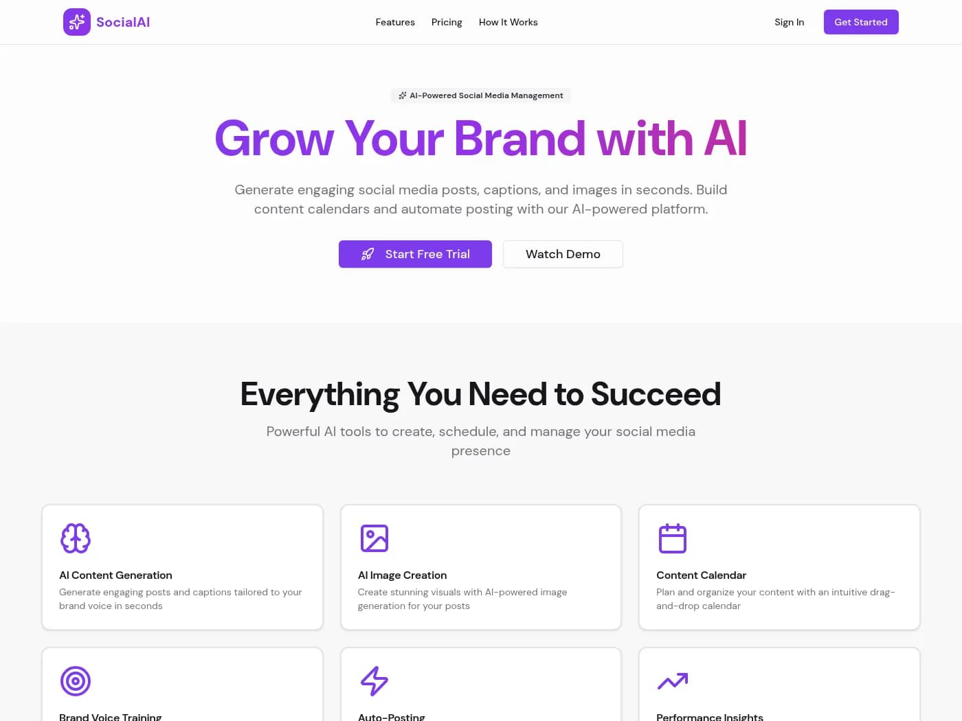 AI Social Media Manager SaaS for Automated Content Creation