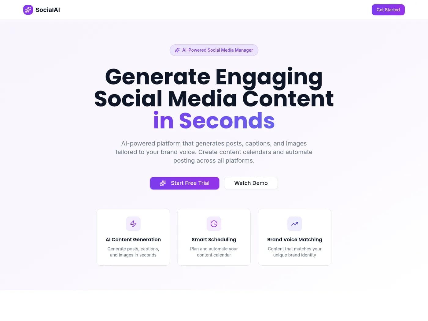 AI-Powered Social Media Manager for Businesses