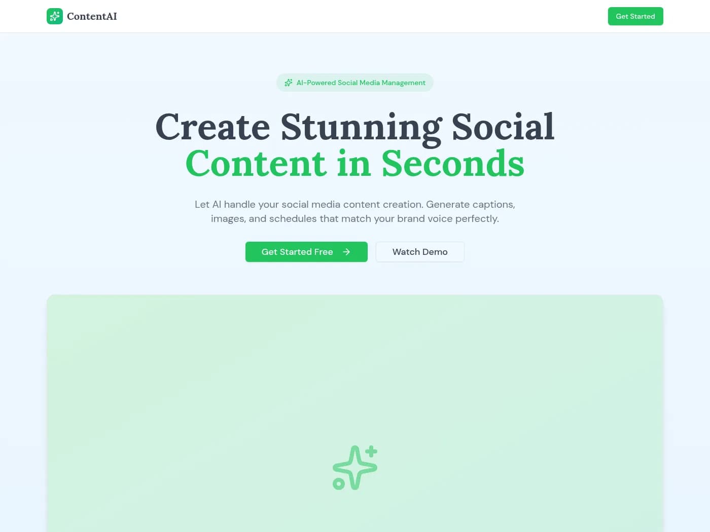 AI Social Media Manager SaaS for Automated Brand Content Creation