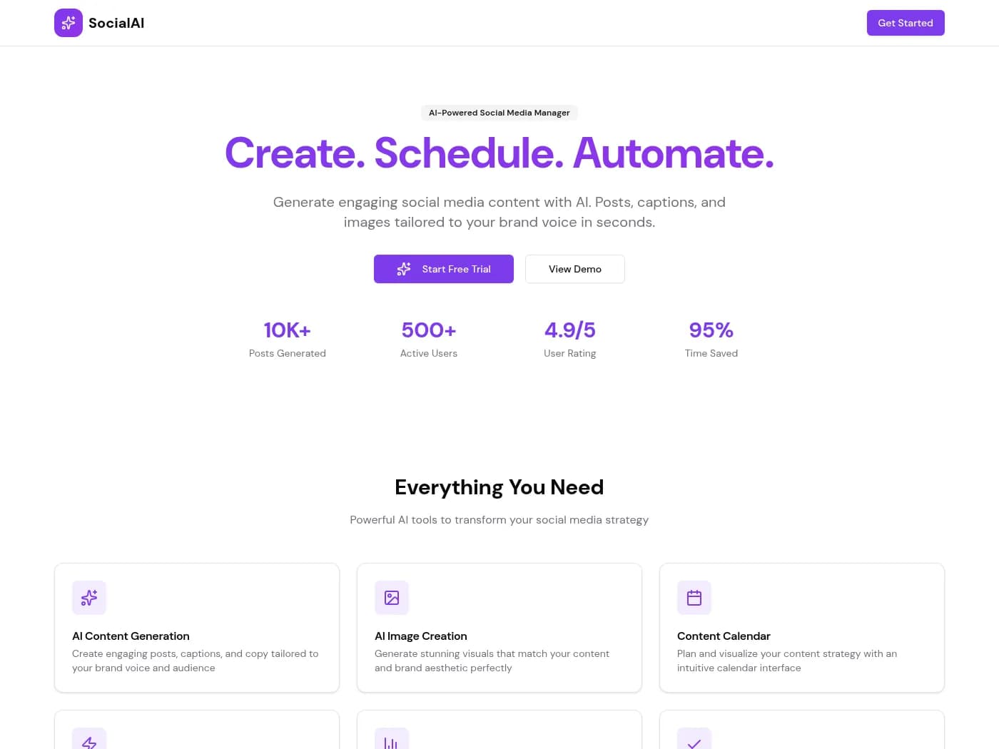 AI-Powered Social Media Manager for Businesses