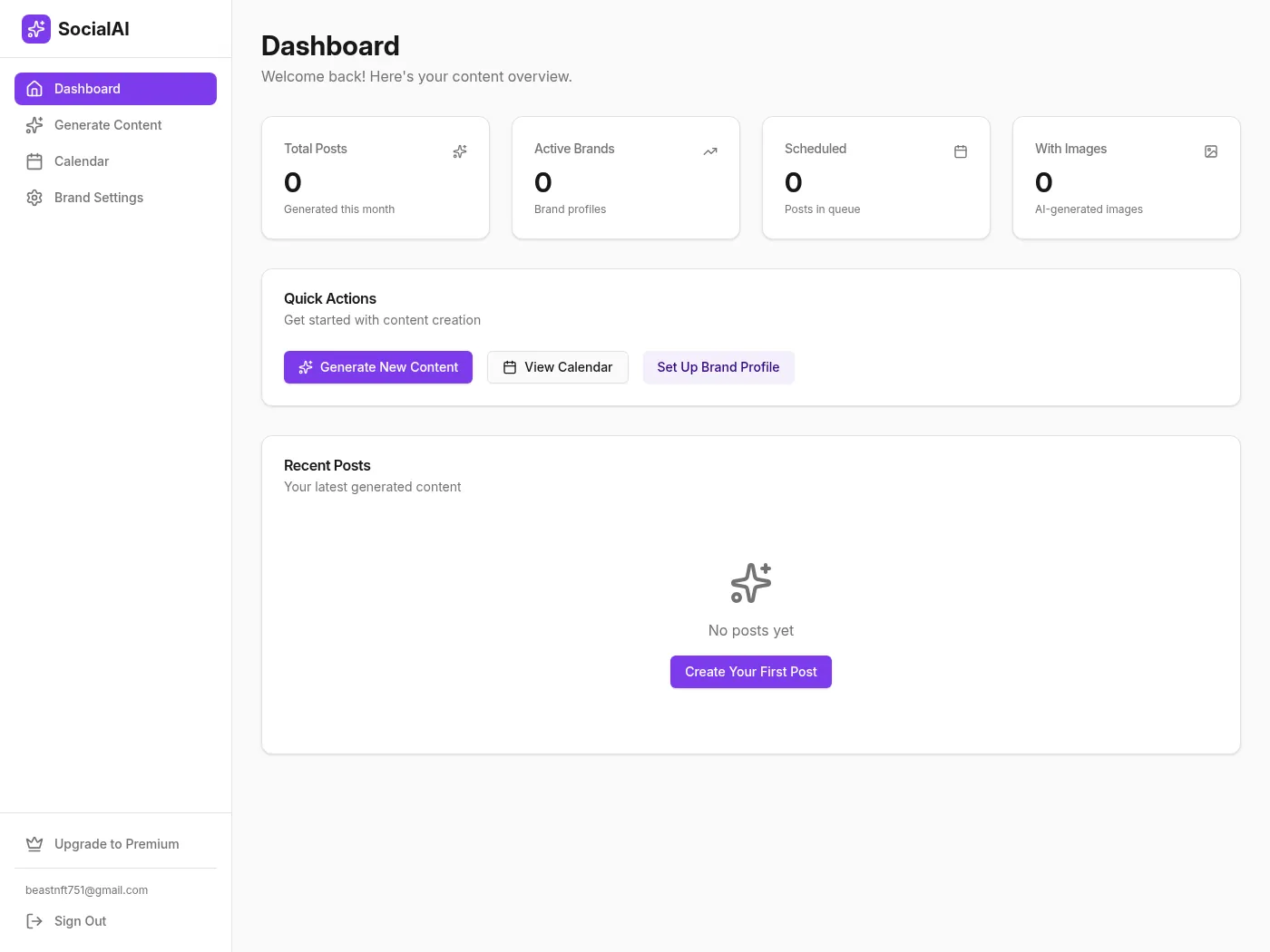 AI Social Media Manager SaaS for Automated Content Creation