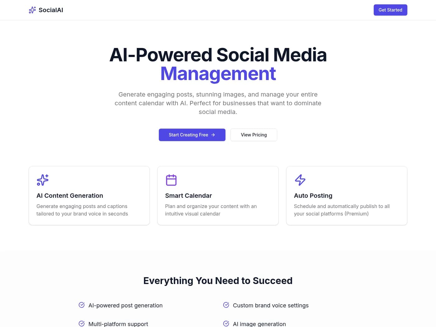 AI Social Media Manager