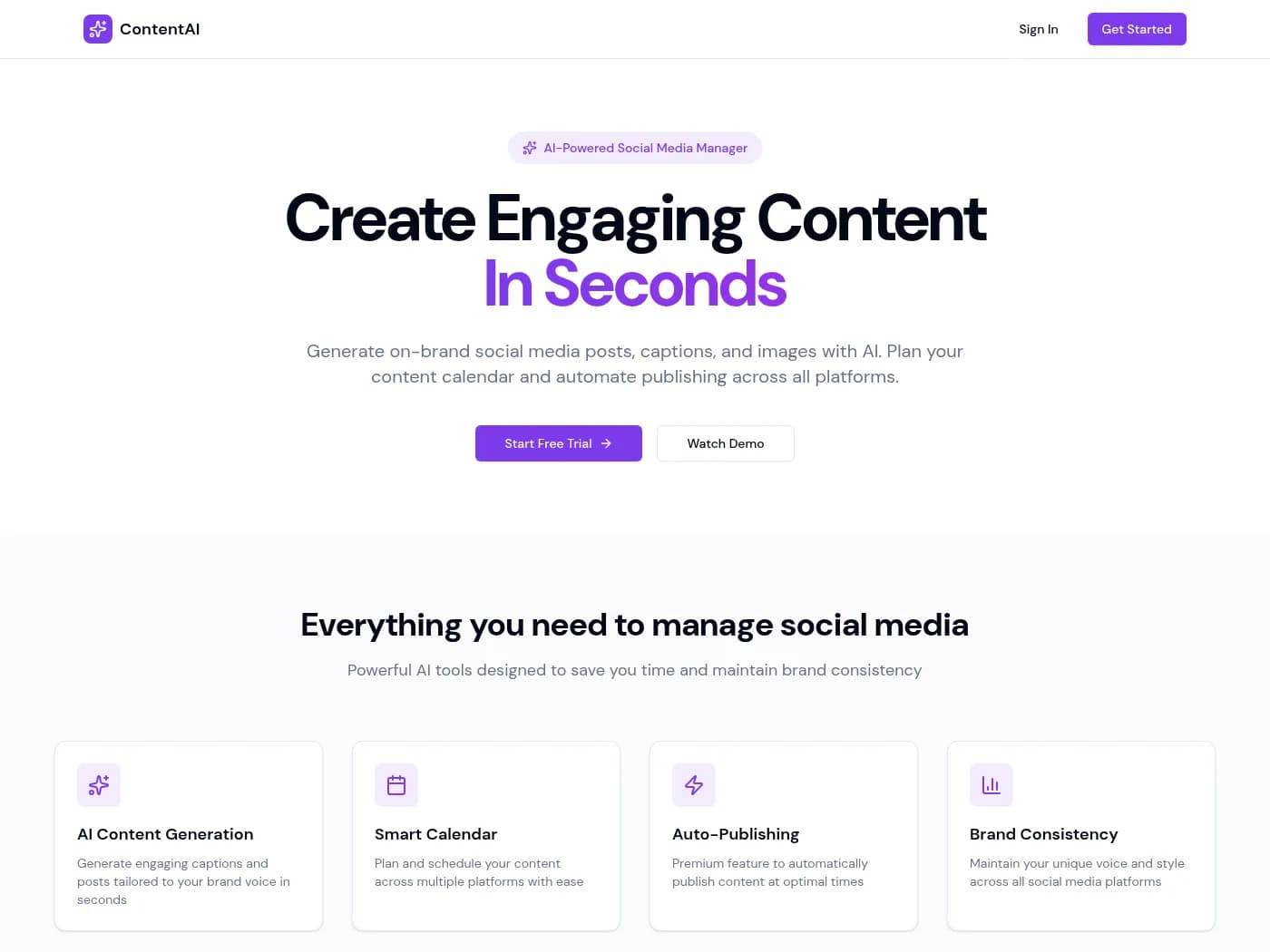 AI Social Media Manager for Brands & Businesses