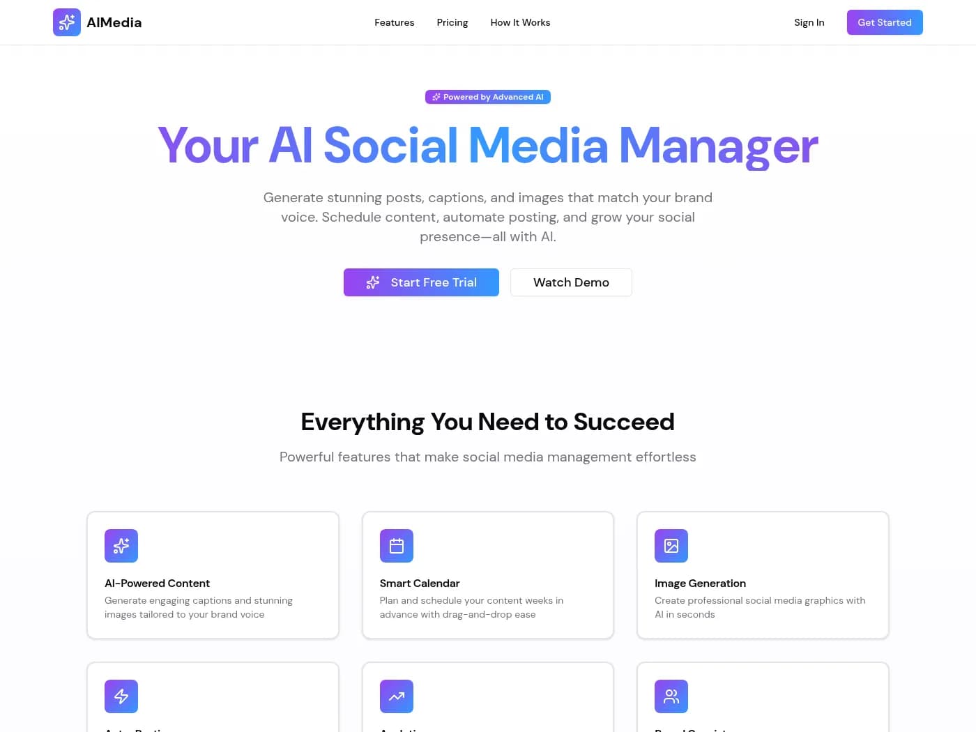 AIMedia Manager SaaS