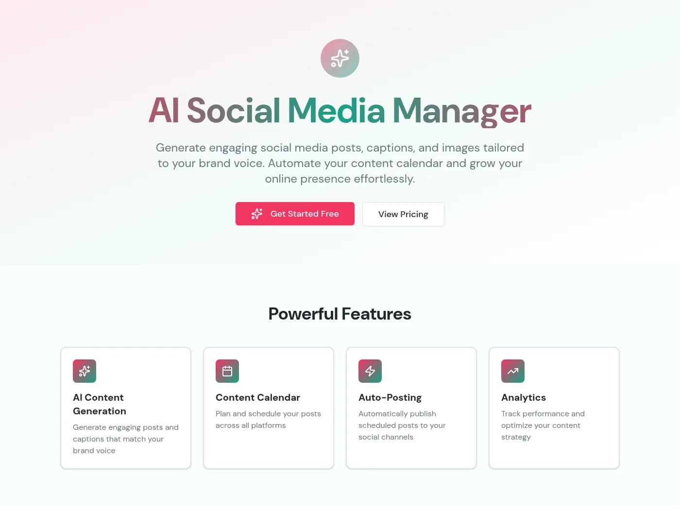 AI Social Media Pro