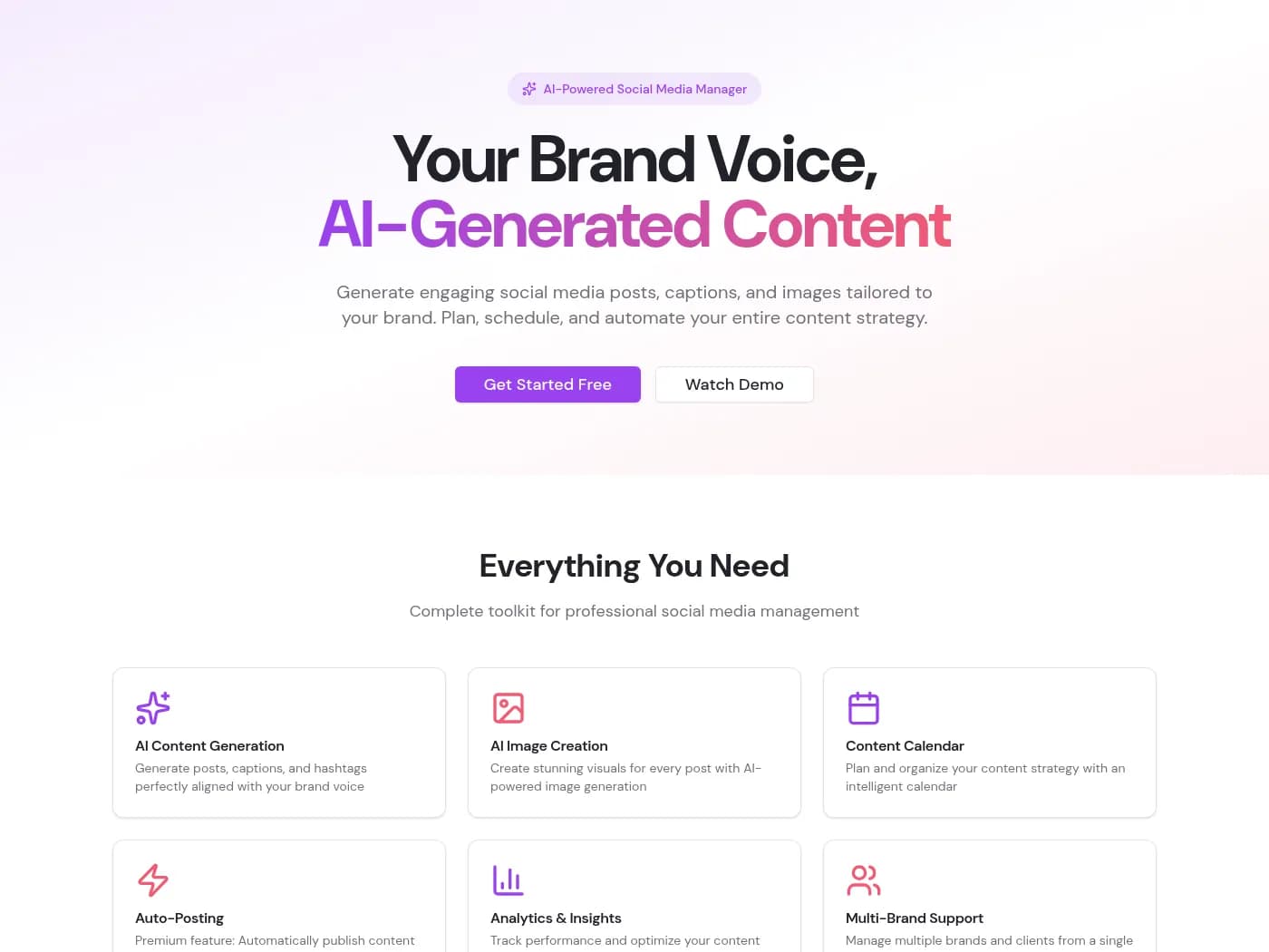 AI Social Suite