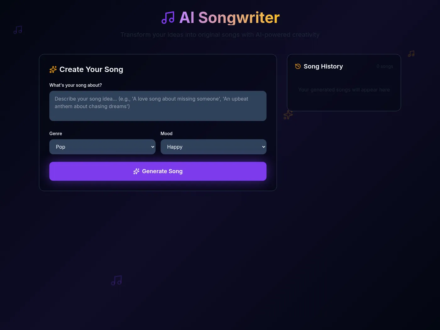 AI Songwriter