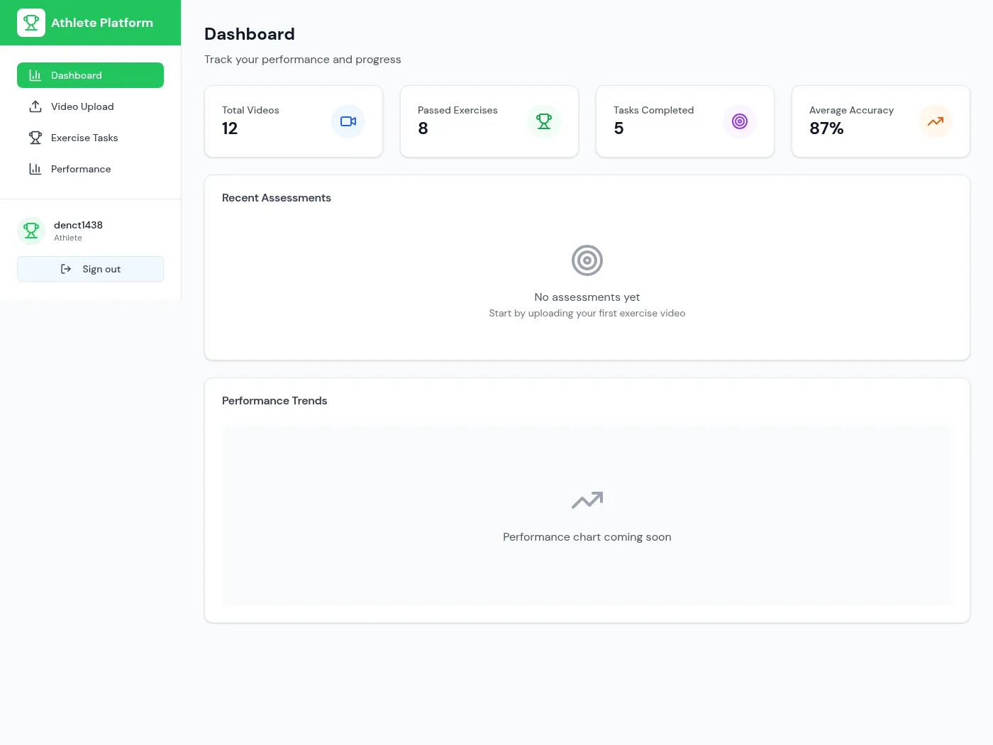 AI Sports Talent Assessment Platform