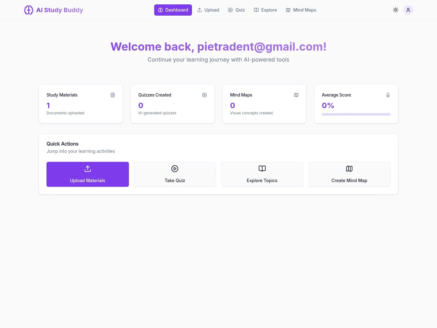 AI Study Buddy: Interactive Learning Assistant