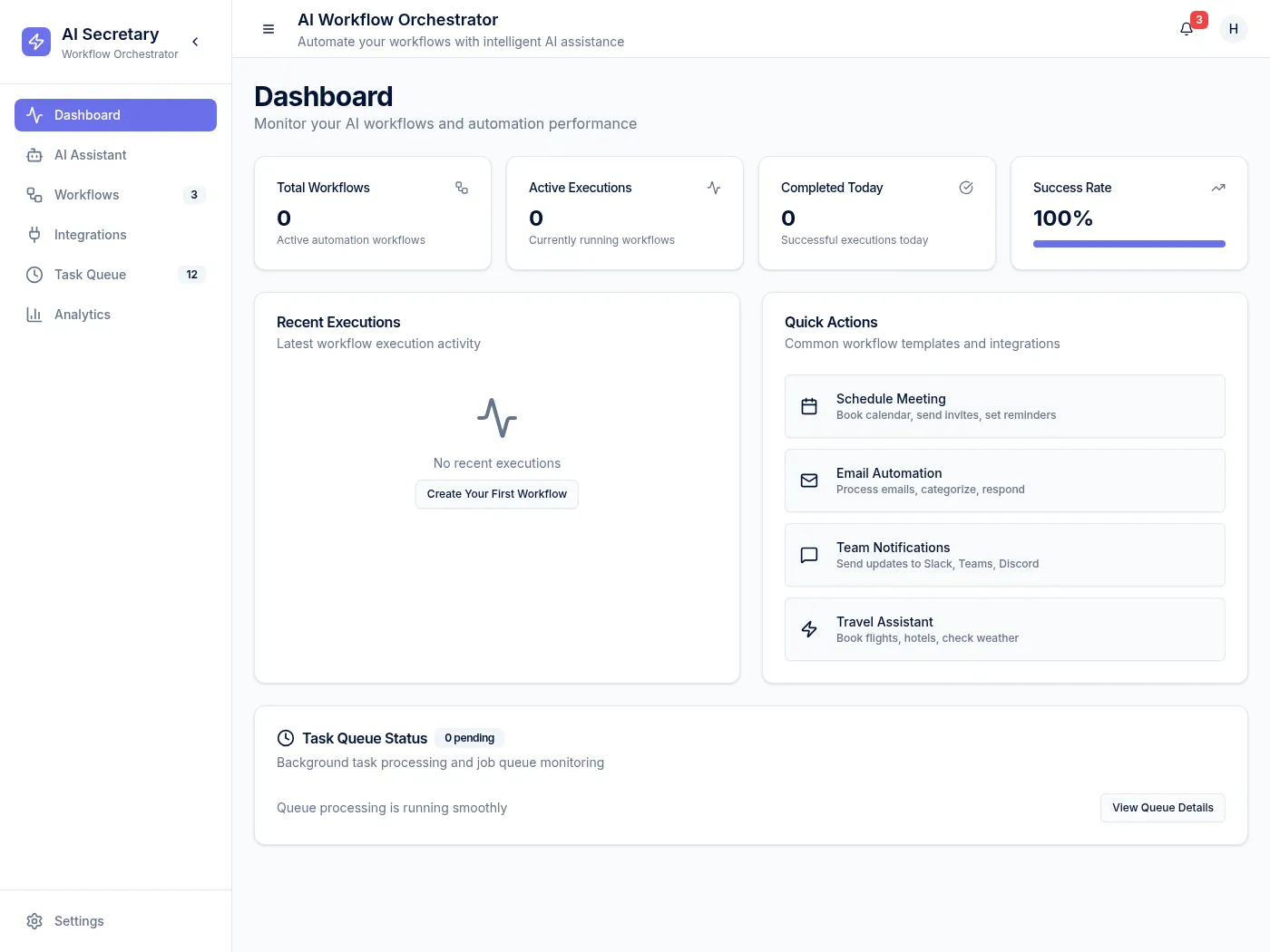 AI-Powered Task Management Platform