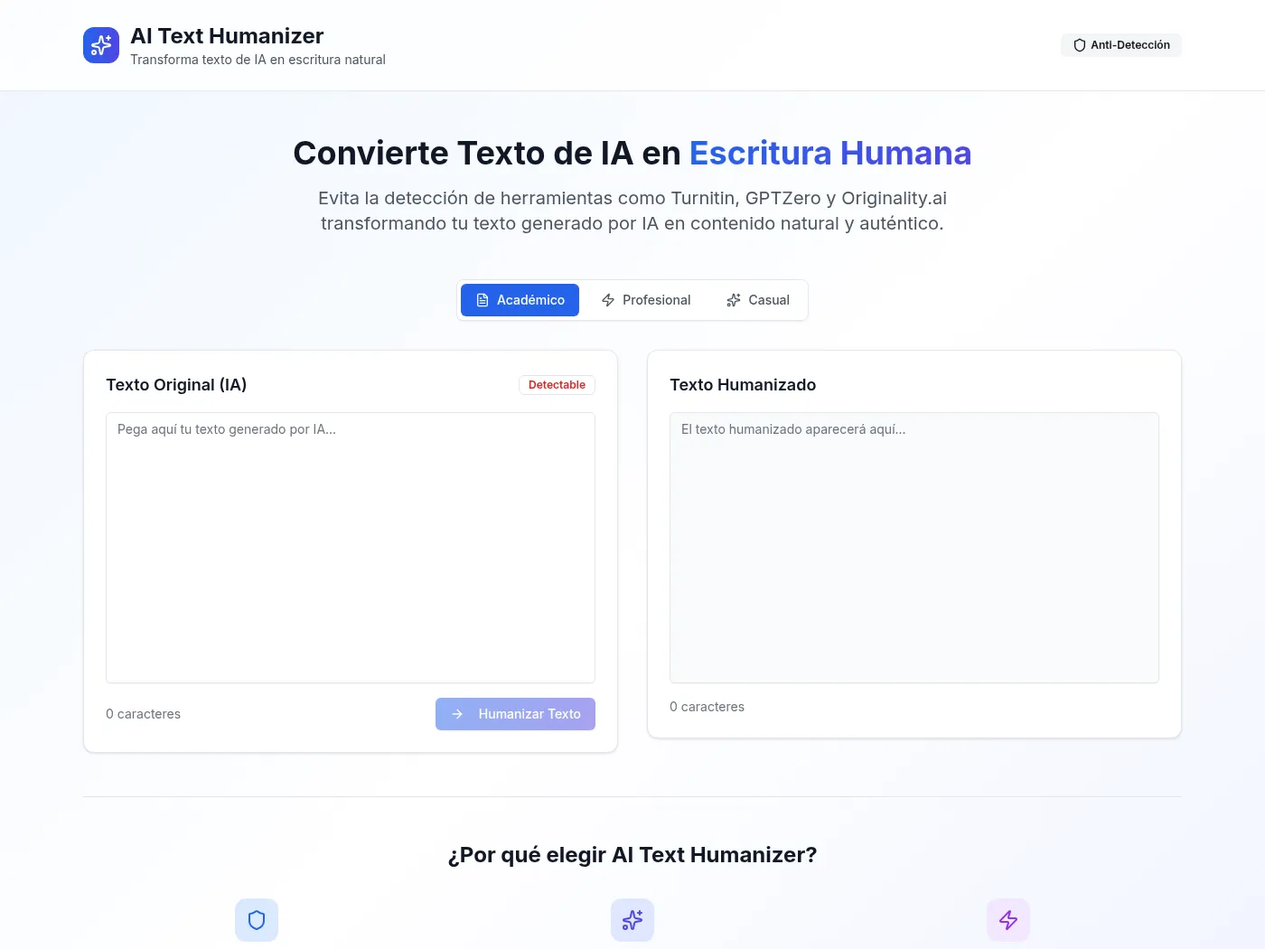 AI Text Humanizer for Academic Platforms