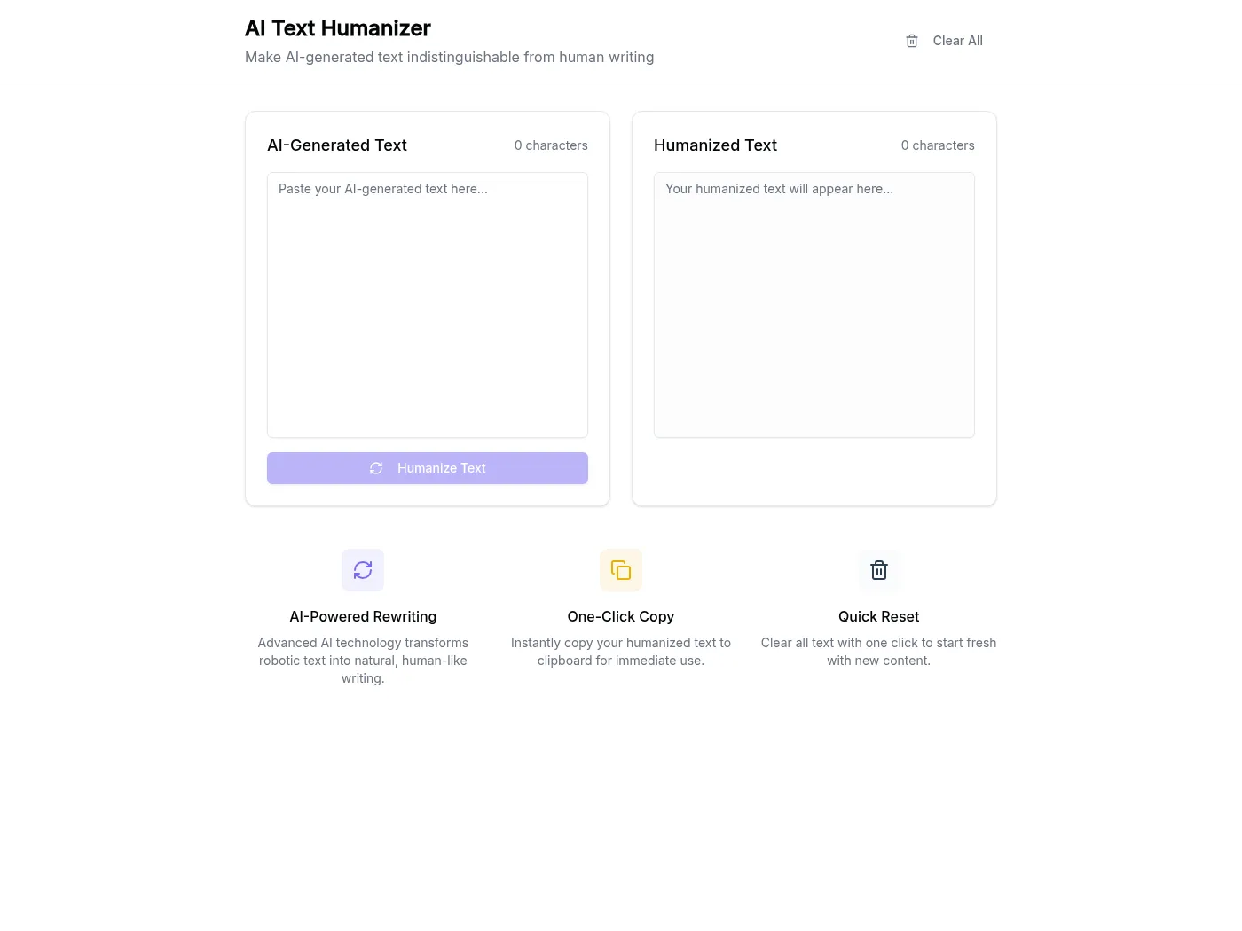 AI Text Humanizer