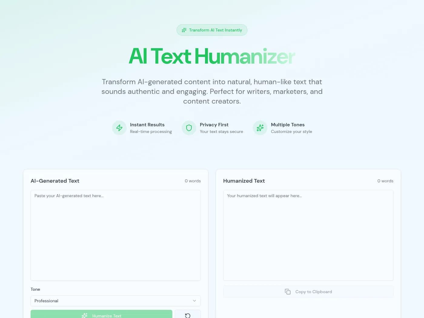AI Text Humanizer