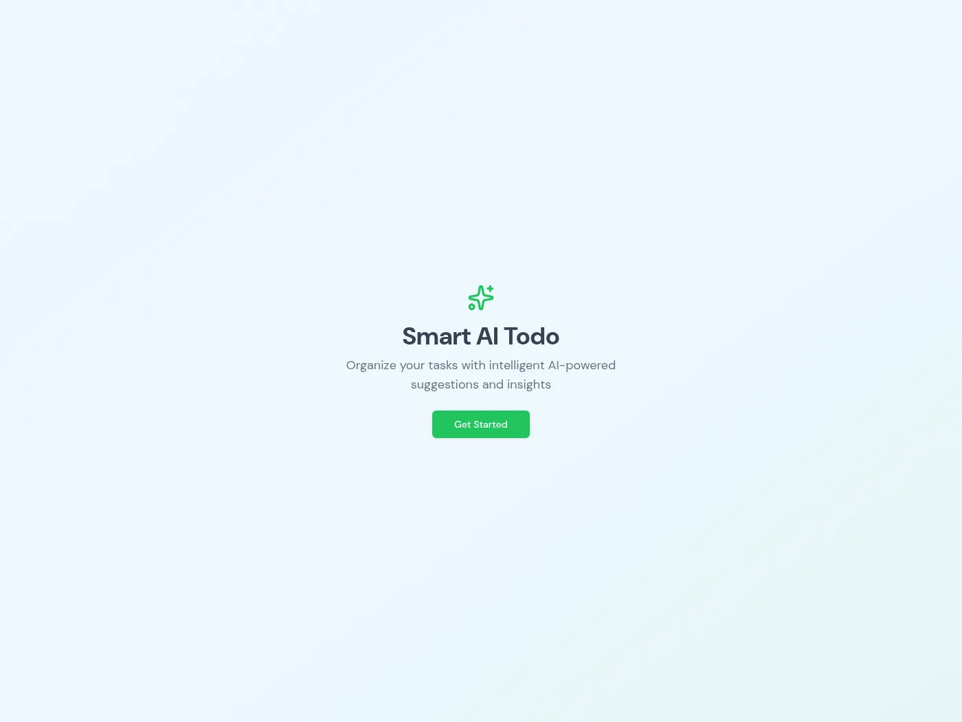 Smart AI-Powered Todo App