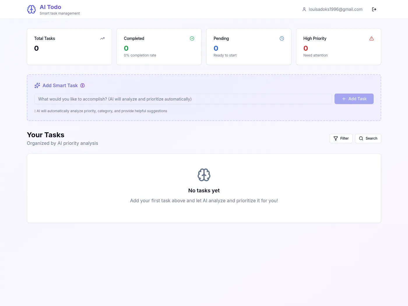 AI-Powered Smart To-Do App