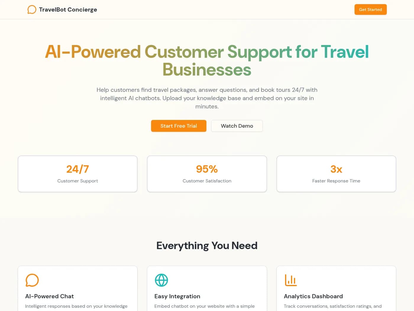 TravelBot Concierge