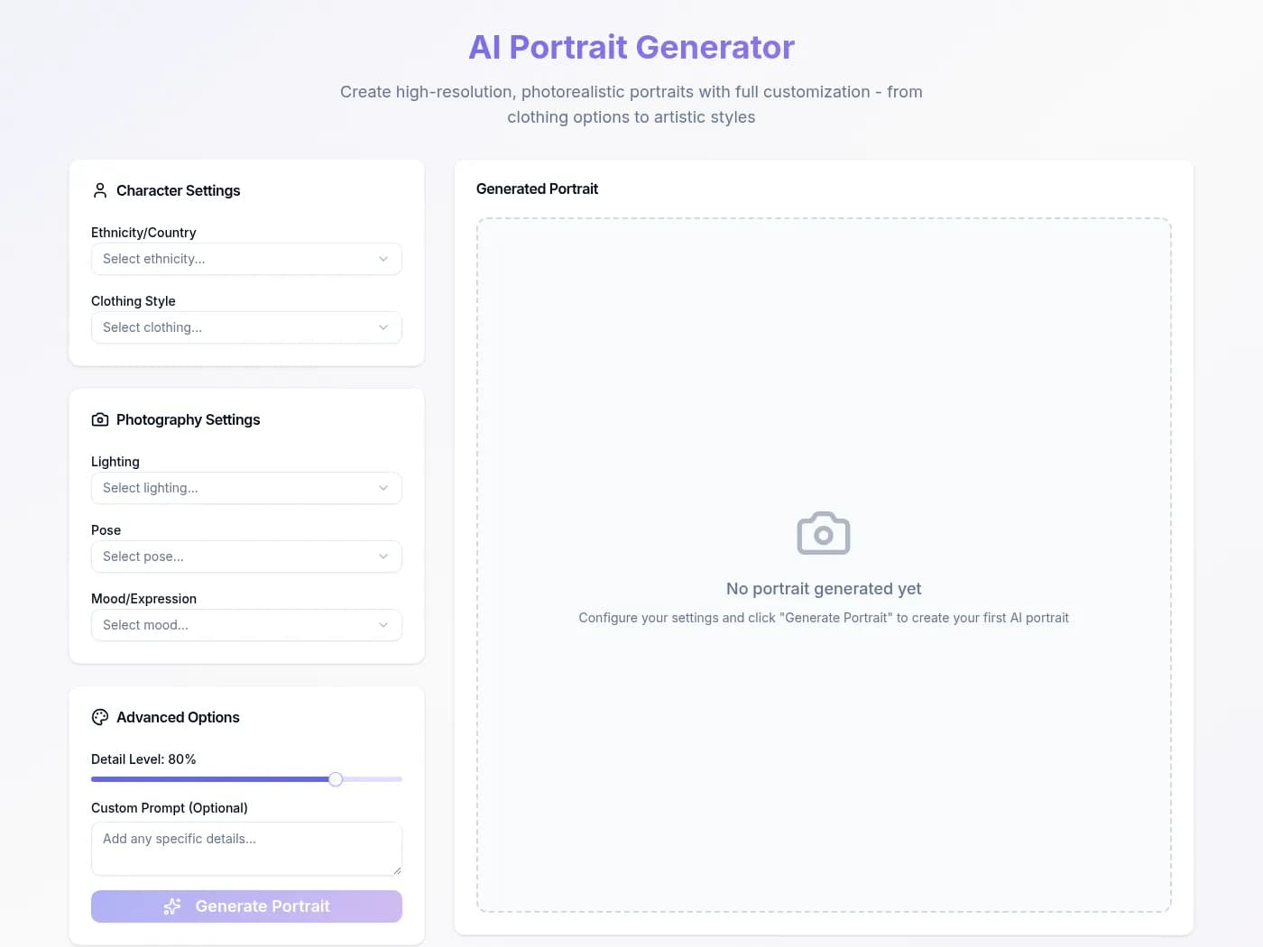 Photorealistic AI Image Generator for Twink Boys