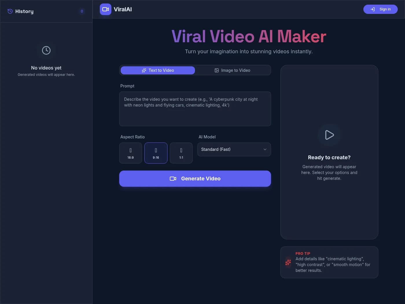 Viral Video AI Maker